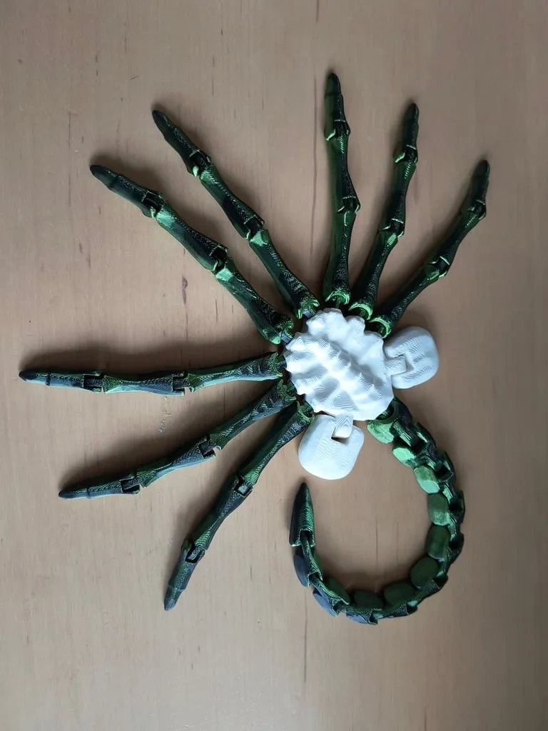FaceHugger混搭改编版 二次创作 - 来自 Octa3DPrint - MakerWorld