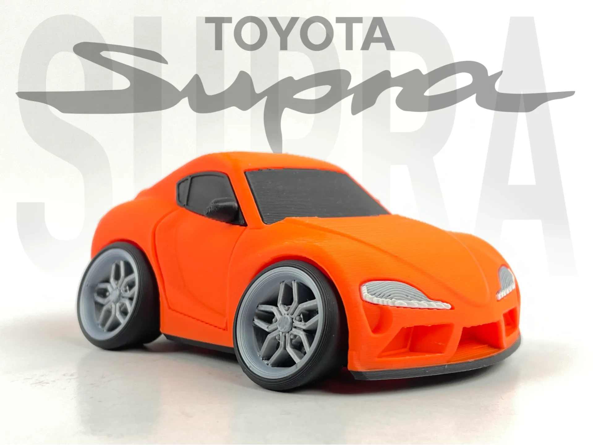 Tooned TOYOTA Supra MK5 来自 soarpix - MakerWorld