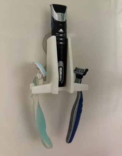 Gillette Styler Suction Cup Holder w/ Razor Hanger 来自 CruxCrimper ...