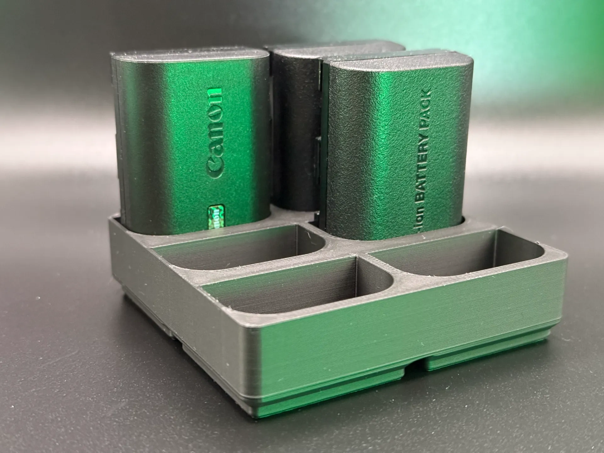 Gridfinity佳能电池LP-E6整理器 来自 Hopper_Dropper - MakerWorld