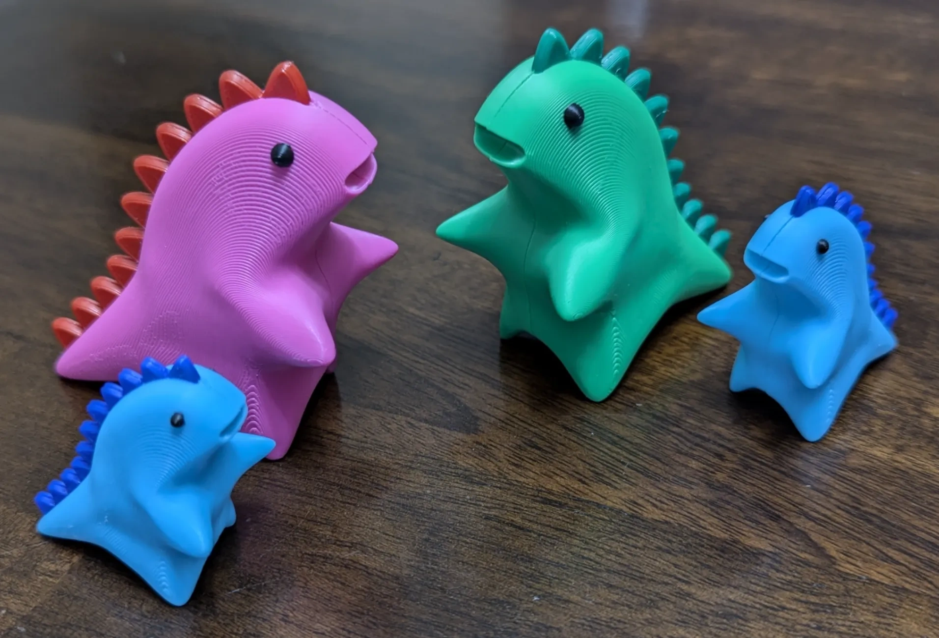 可爱的Derpy Dino家庭 - 高效多彩 来自 vorkosigan78 - MakerWorld