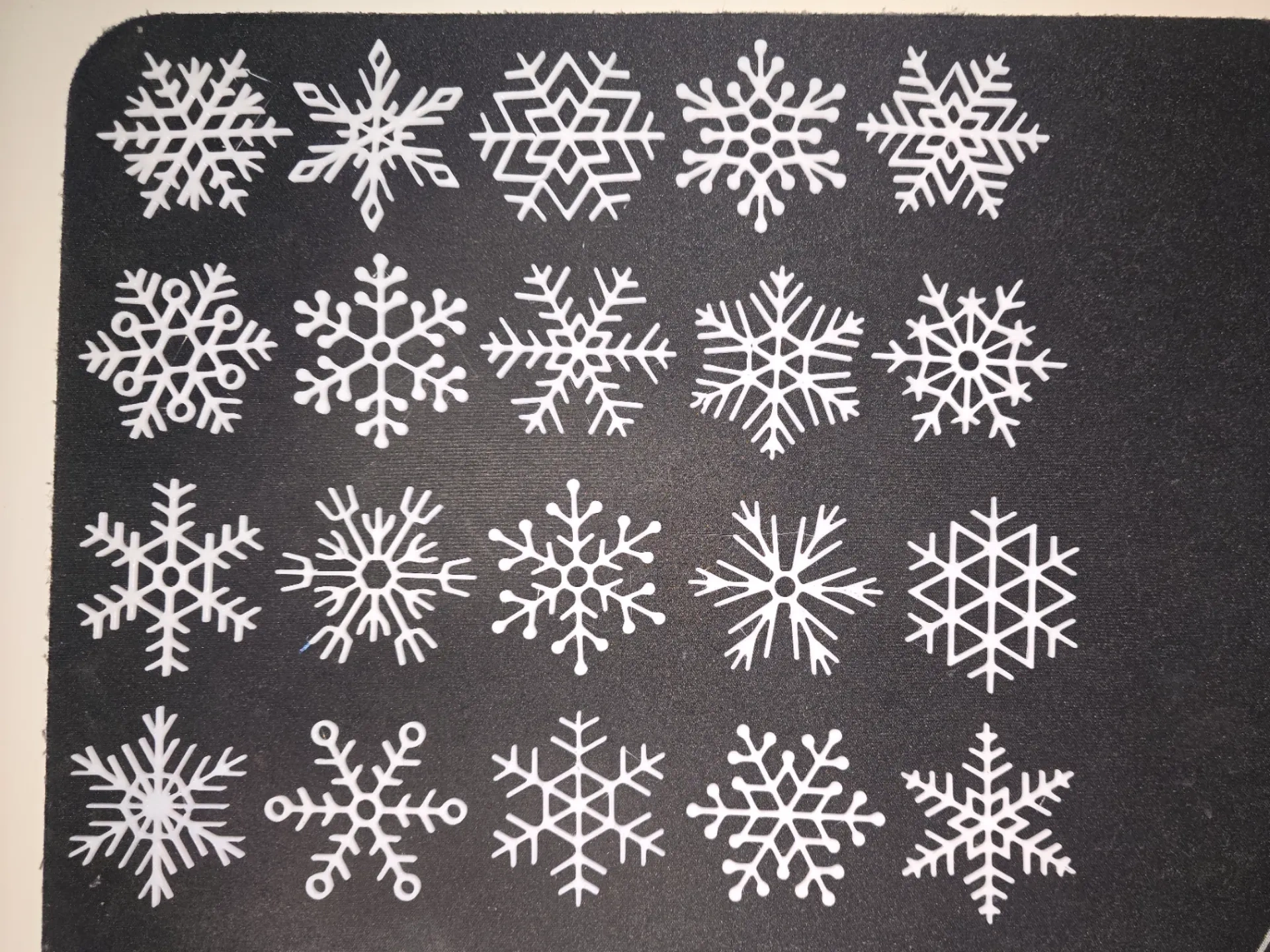 圣诞雪花20个一套 来自 3Devil - MakerWorld