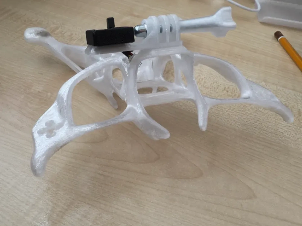 适用于BM Aether 4 FPV无人机的GoPro + GPS安装支架 来自 Art - MakerWorld