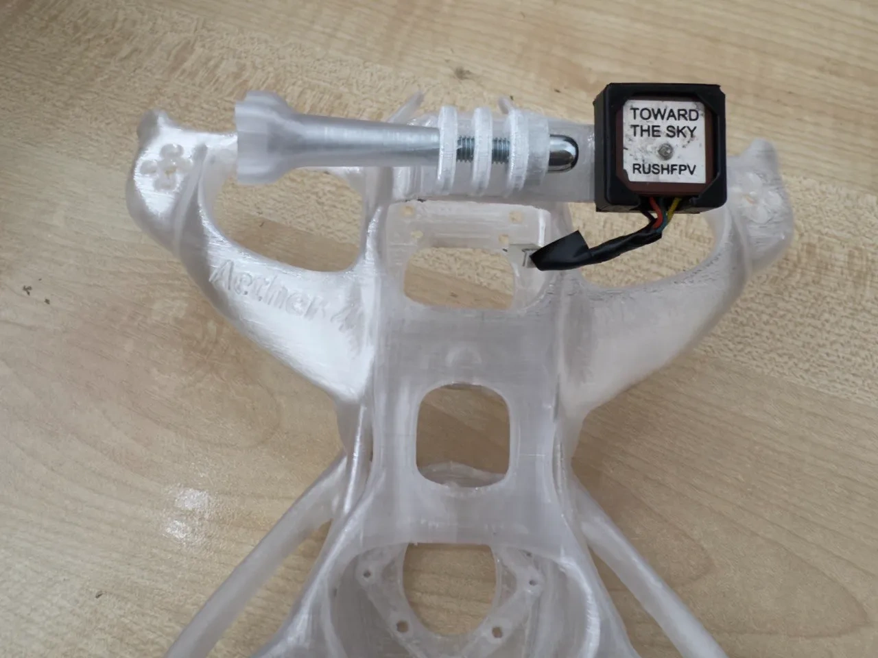 适用于BM Aether 4 FPV无人机的GoPro + GPS安装支架 来自 Art - MakerWorld