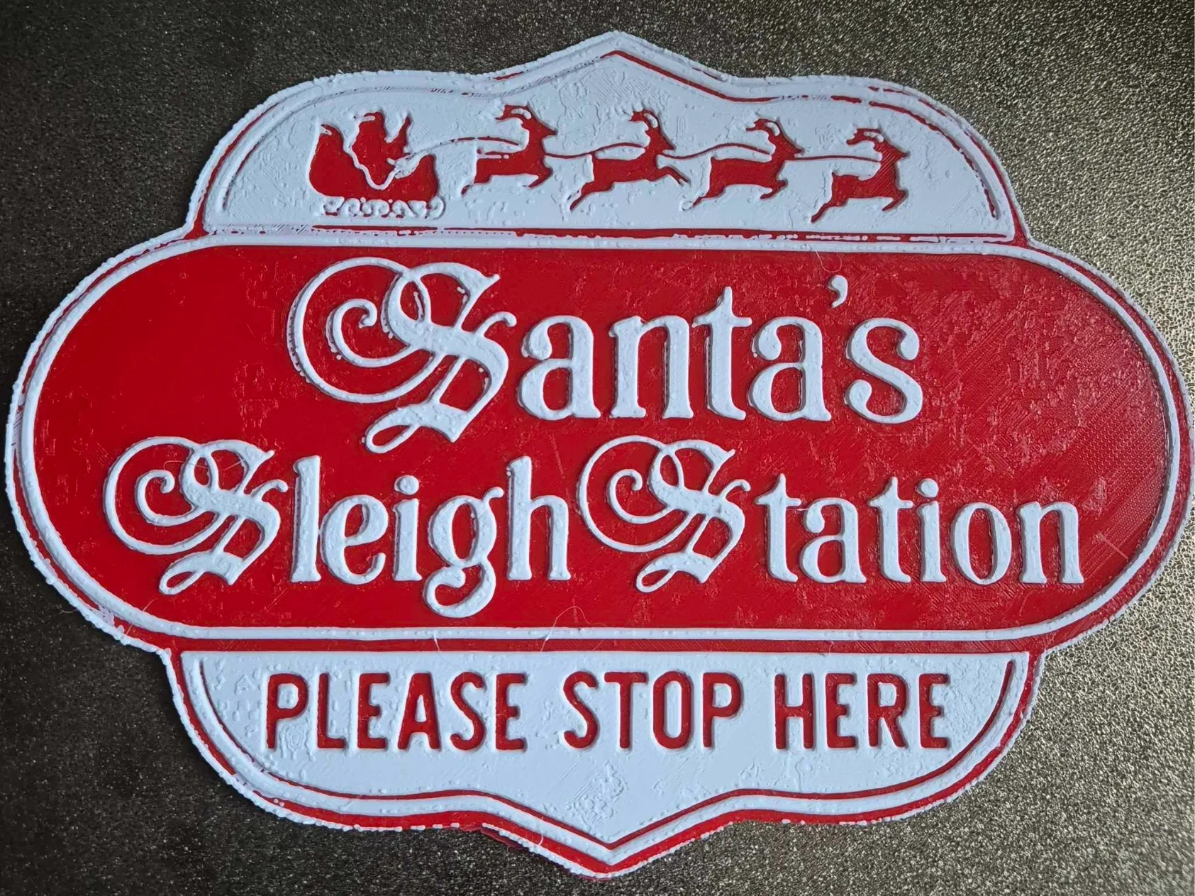 圣诞老人标志 来自 Dano - MakerWorld