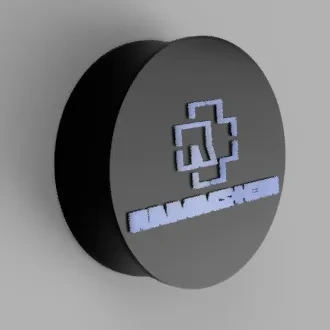 Rammstein耳塞 来自 dominik.lucak - MakerWorld