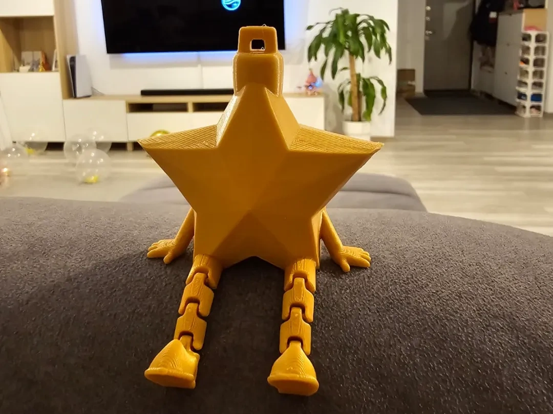 圣诞之星 - 可活动的圣诞装饰品 来自 Ireality - MakerWorld
