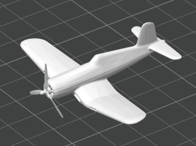 Vought F4U Corsair 二次创作 - 来自 Dr_Mc.Niglet - MakerWorld