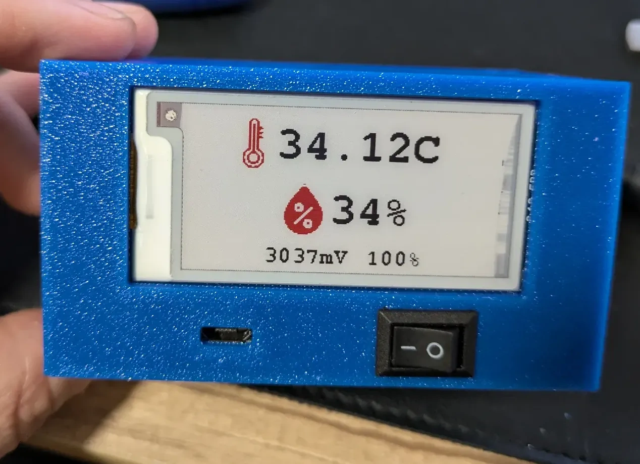 Portable Temperature and humidity sensor 来自 RocaFuentes - MakerWorld