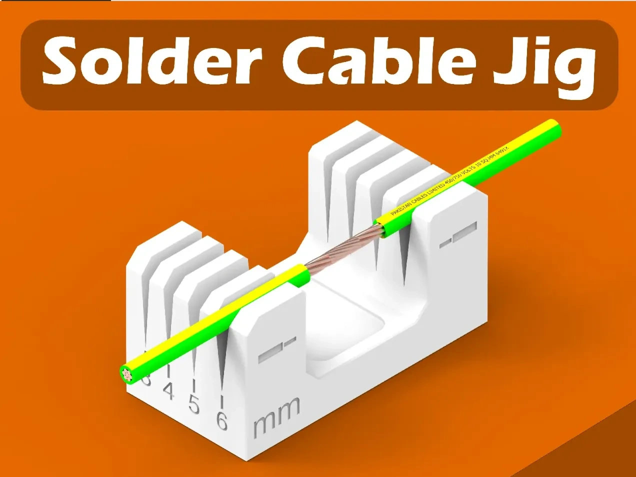 Cable Soldering Jig Holder 二次创作 - 来自 Cy-Cy - MakerWorld