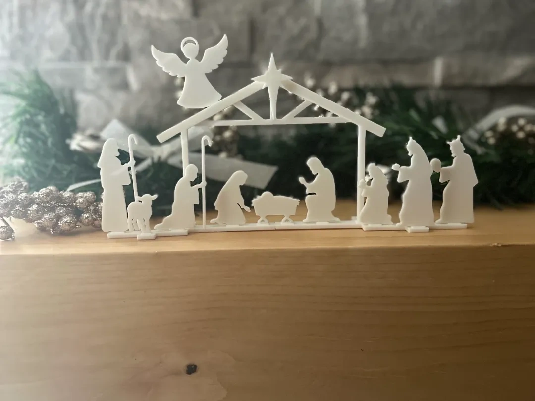 自己组装的圣诞节诞生场景 来自 Thomas Sundberg - MakerWorld