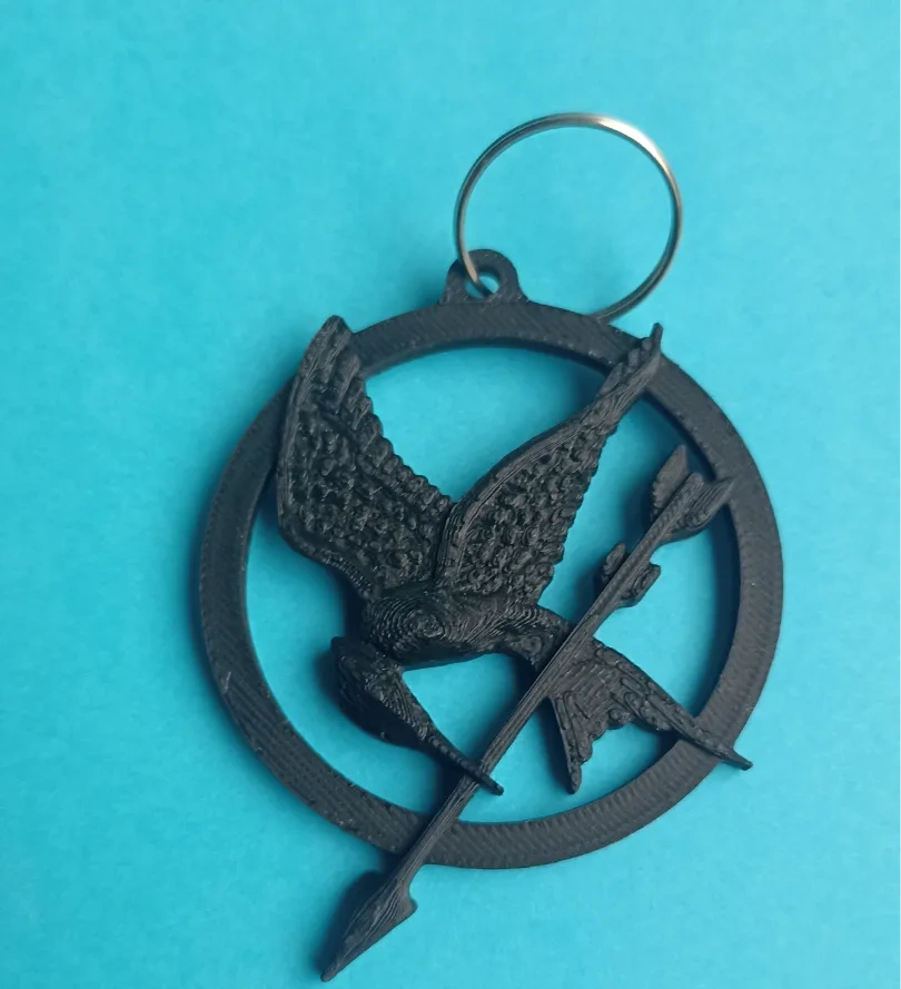 keychain mockingjay logo brooch Hunger Games 二次创作 - 来自 Maraktos ...