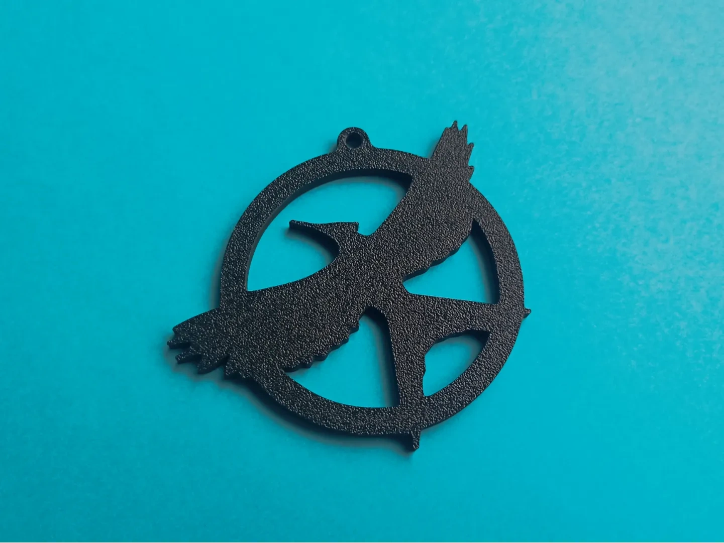 keychain mockingjay logo brooch Hunger Games 来自 Maraktos - MakerWorld