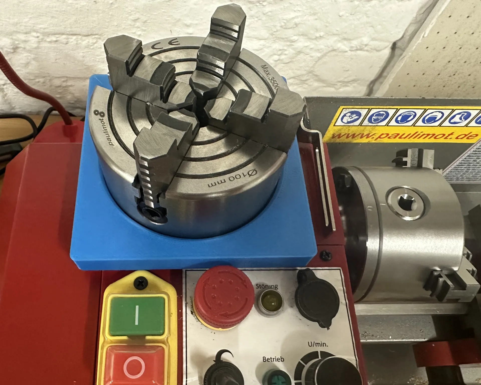 Gridfinity 100 mm Lathe Chuck Box 二次创作 - 来自 elatobi - MakerWorld