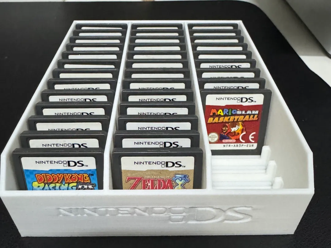 Stackable Nintendo DS cartridge storage 来自 CalvinNL - MakerWorld
