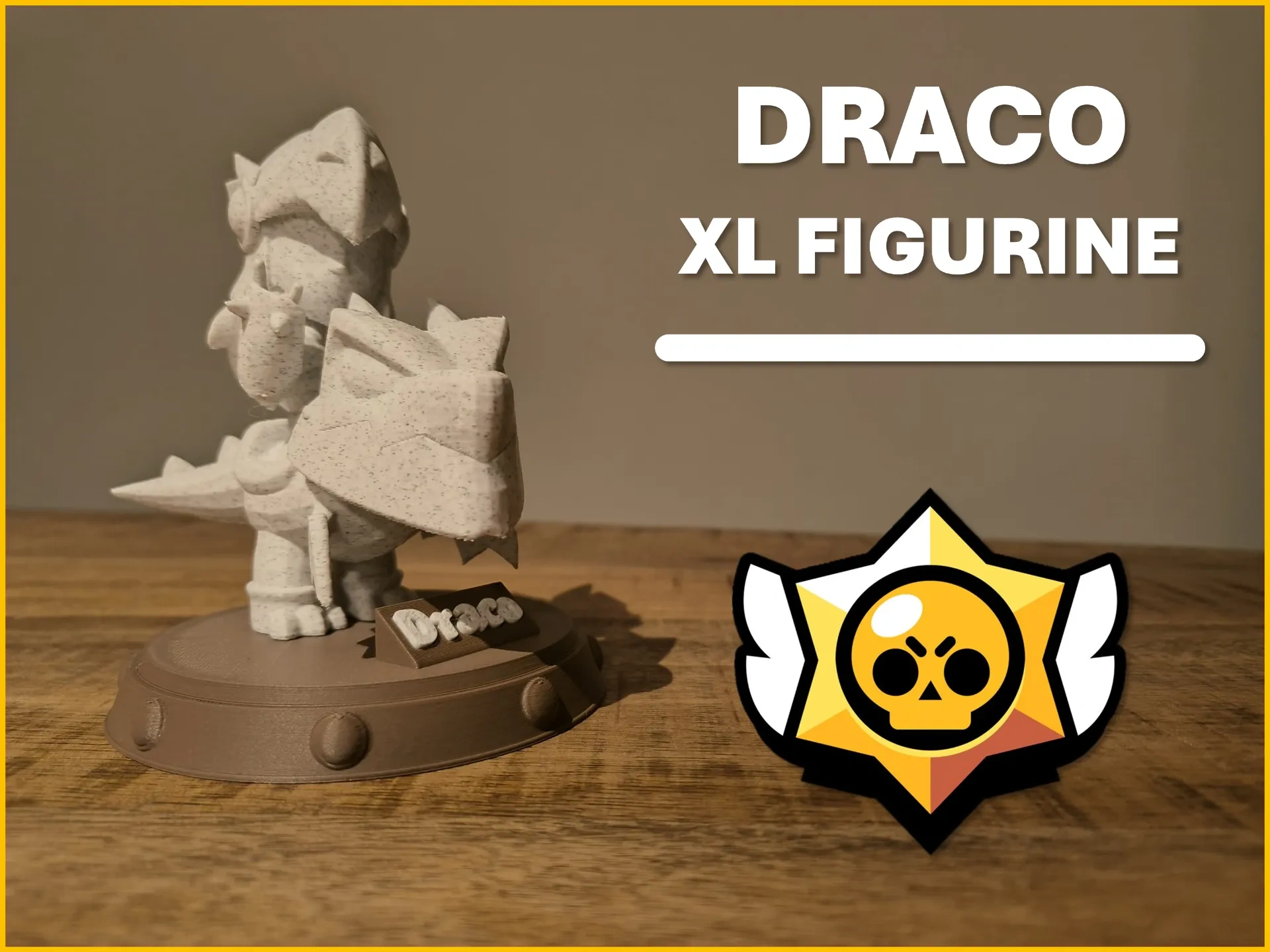 Draco | XL英雄冲击星角色立体模型（无AMS） 来自 Mike.stl - MakerWorld