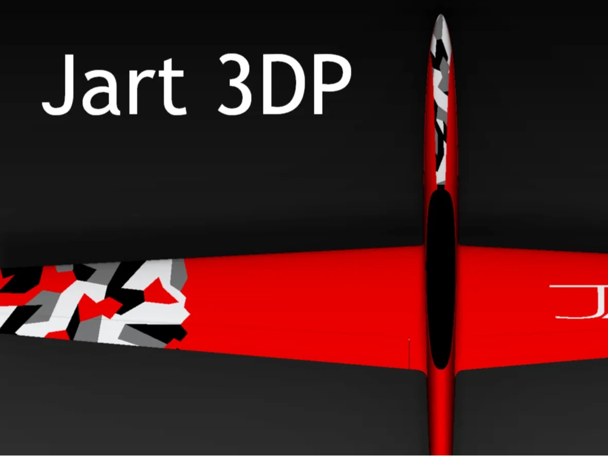 Jart 3DP - 一款可扩展、可定制的3DP滑翔机 来自 geode.rc - MakerWorld