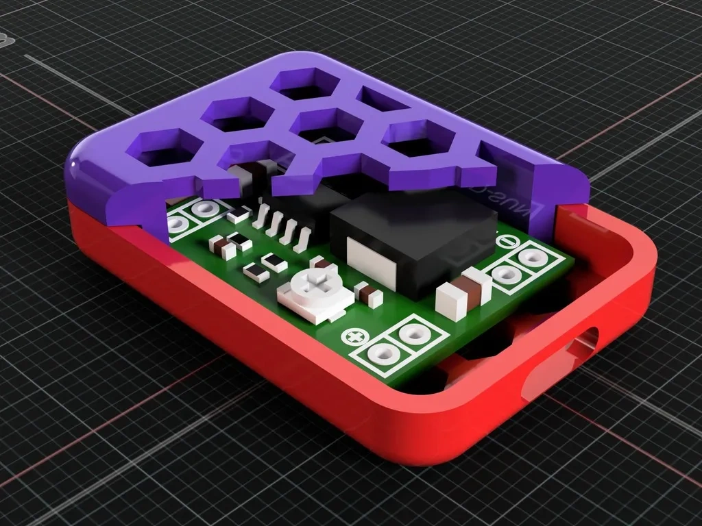 MP1584EN DC-DC降压外壳 来自 dantech - MakerWorld