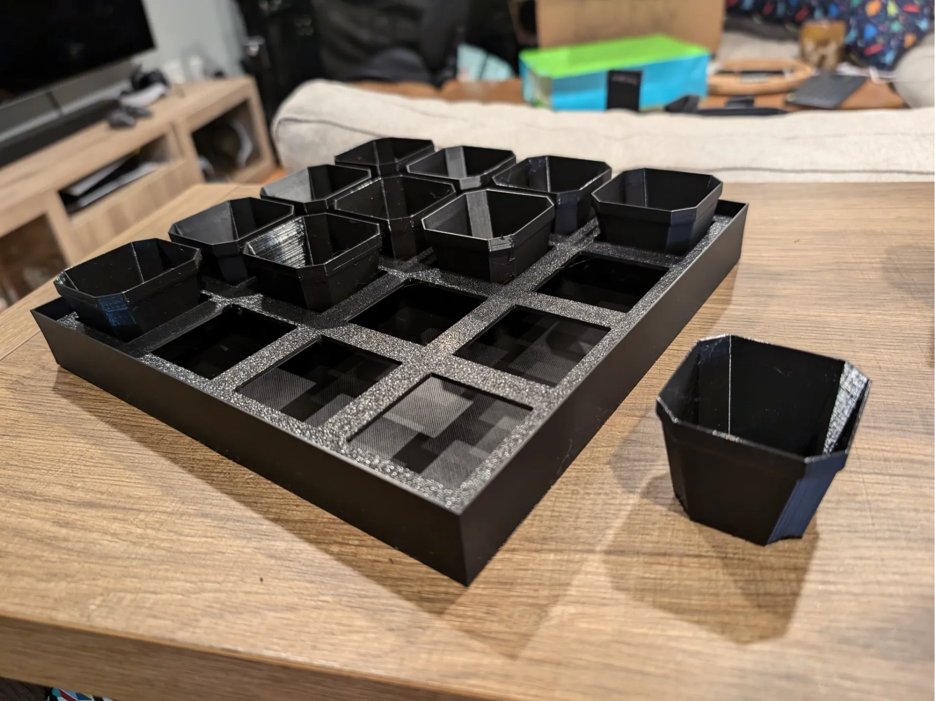 5x5x4厘米育苗花盆托盘 来自 GunnGravee - MakerWorld