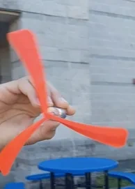 Adafruit直流电机风力涡轮附件 来自 kyle p - MakerWorld