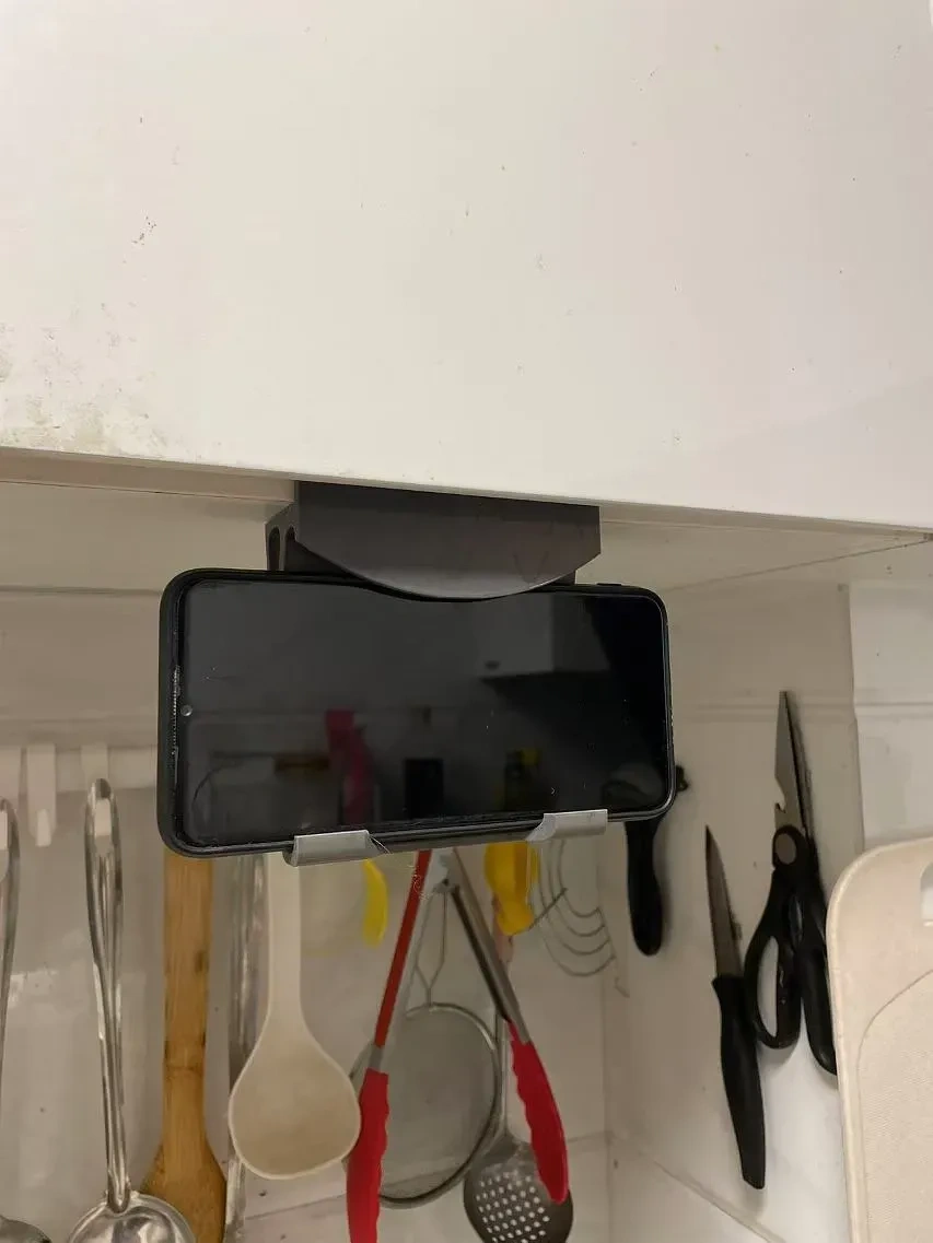 厨房用手机支架Kitchen phone holder 来自 popuui_国际版 - MakerWorld