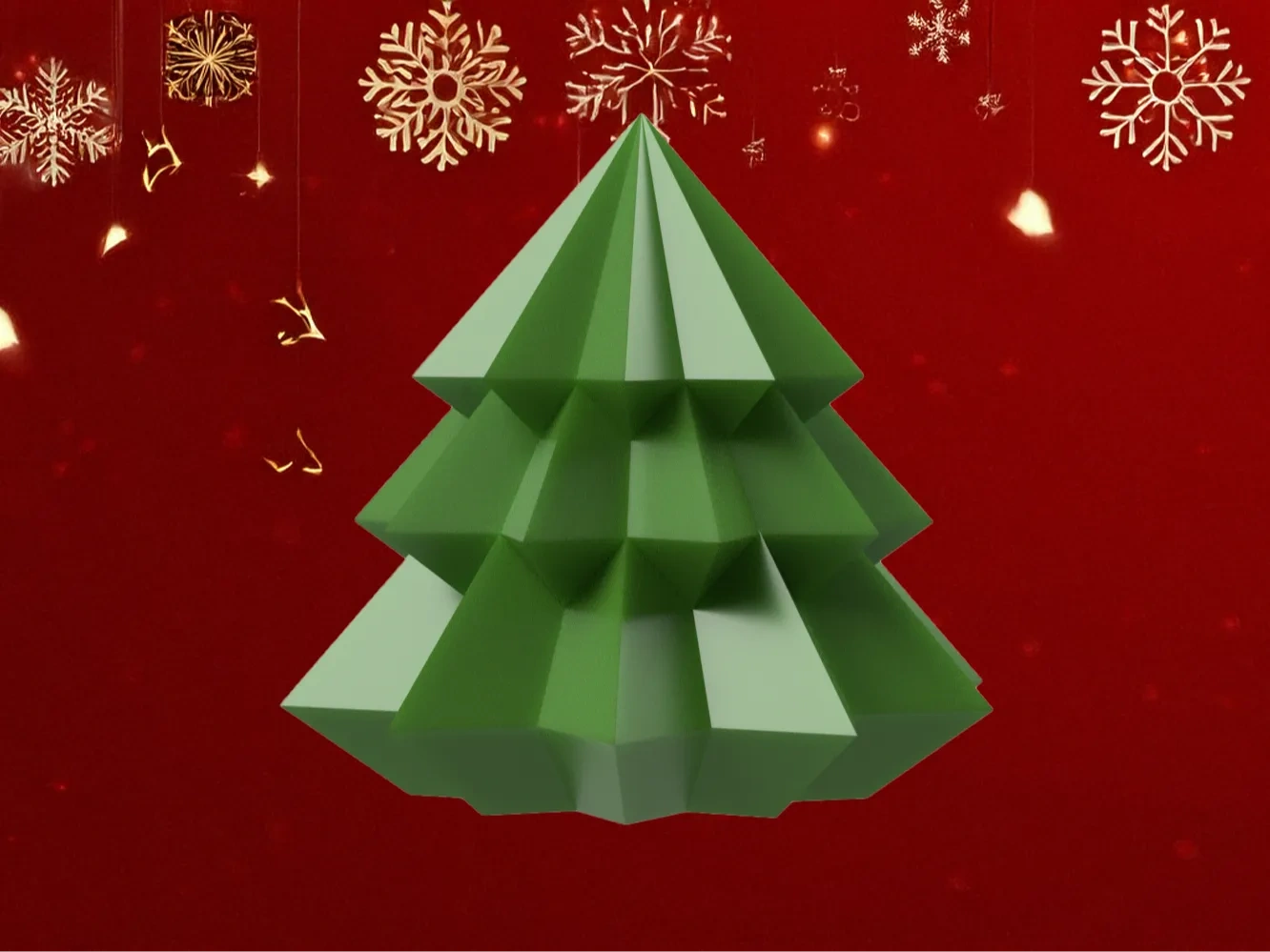 几何圣诞树 - 快速打印 来自 feder - MakerWorld