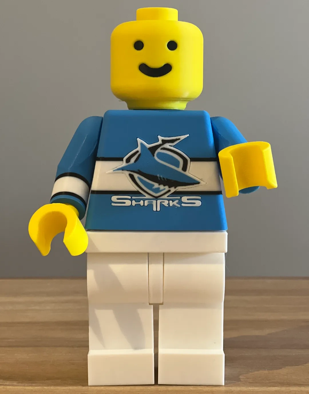 NRL Brickman - 鲨鱼队 来自 Jandaa - MakerWorld