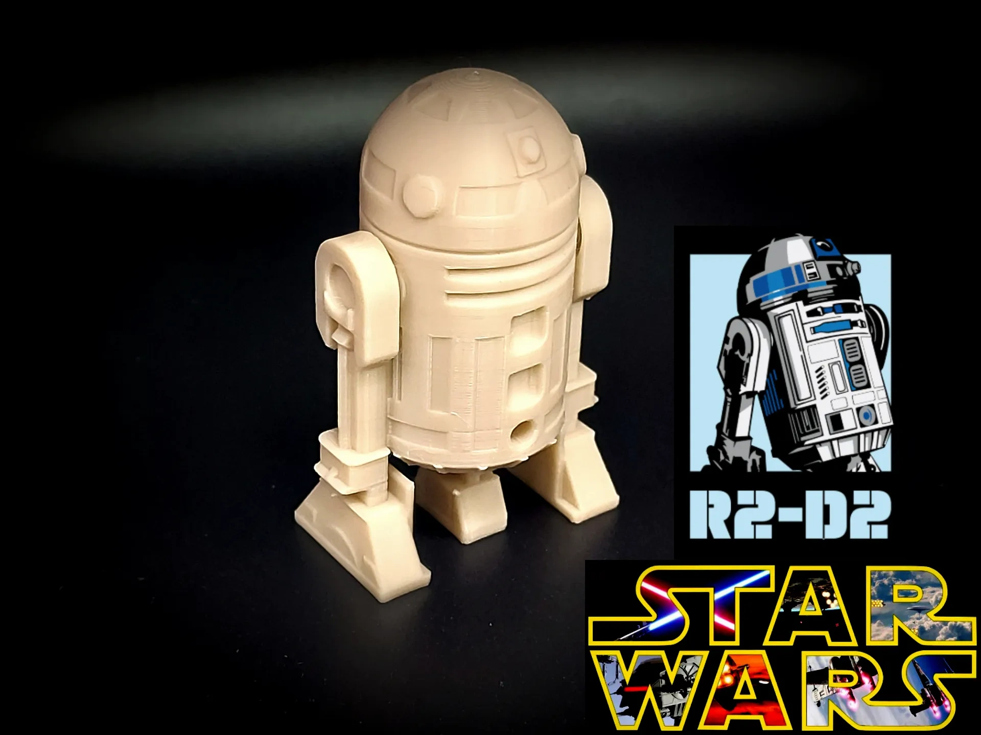 R2-D2 星战机器人 来自 Savy Maker - MakerWorld