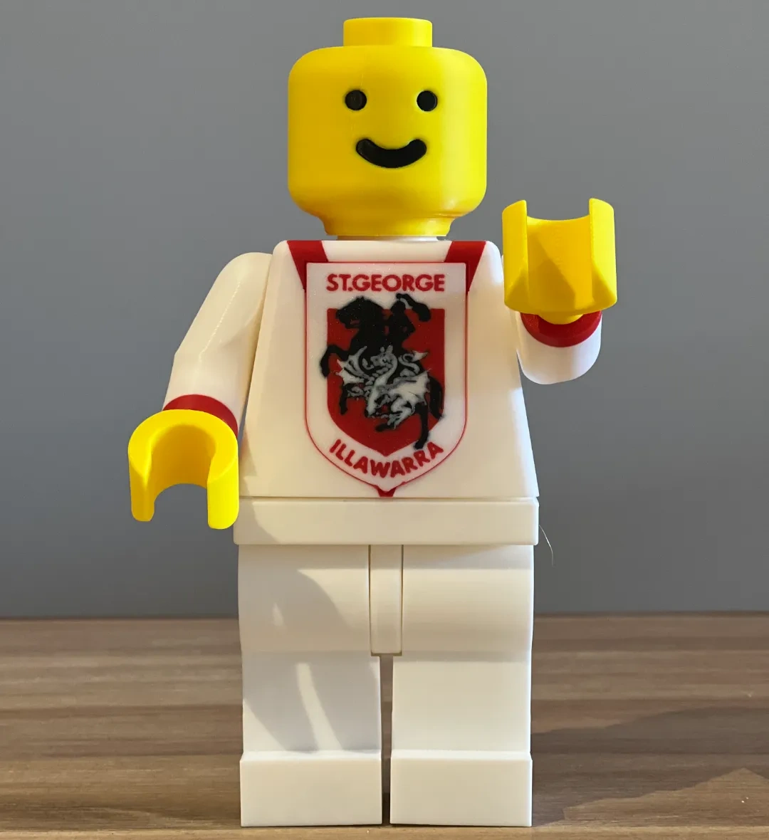 NRL Brickman - 圣乔治伊拉瓦拉龙队 来自 Jandaa - MakerWorld