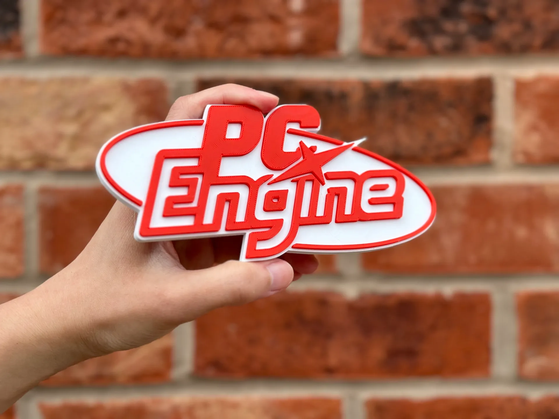 PC 引擎标志 来自 FatDog - MakerWorld