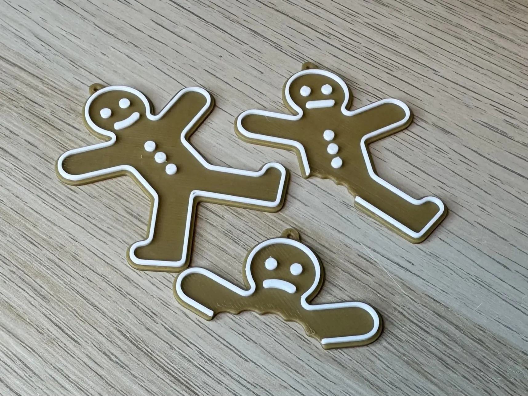 姜饼人装饰品 来自 Dzsoker - MakerWorld