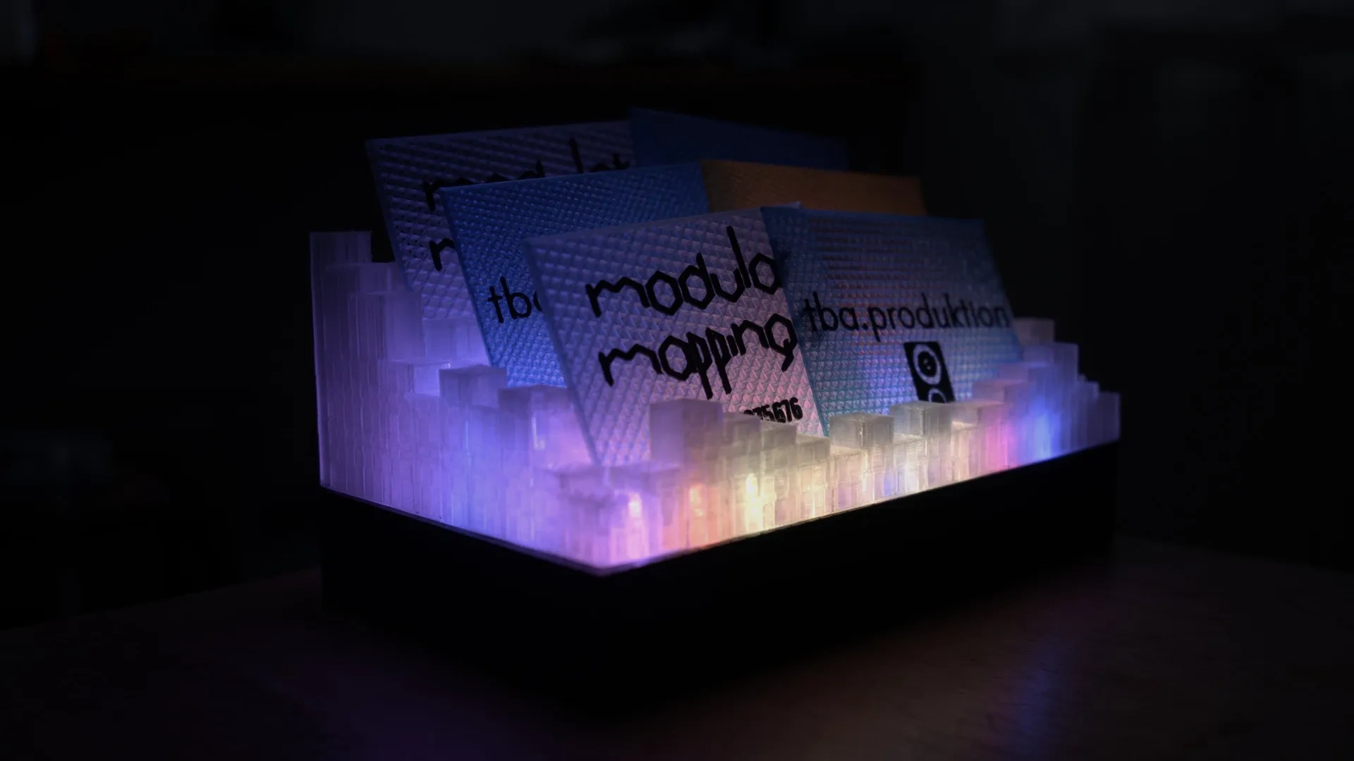 像素化LED名片盒 来自 Modular Mapping - MakerWorld