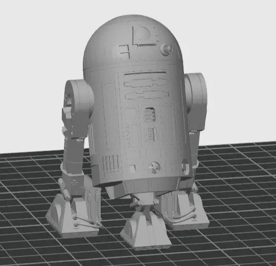 R2-D2星球大战 来自 G.luca3dMaker - MakerWorld
