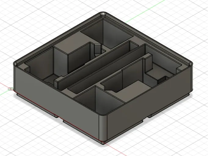 X1C AMS增高架v2完整热端Gridfinity 二次创作 - 来自 pixelextruder - MakerWorld