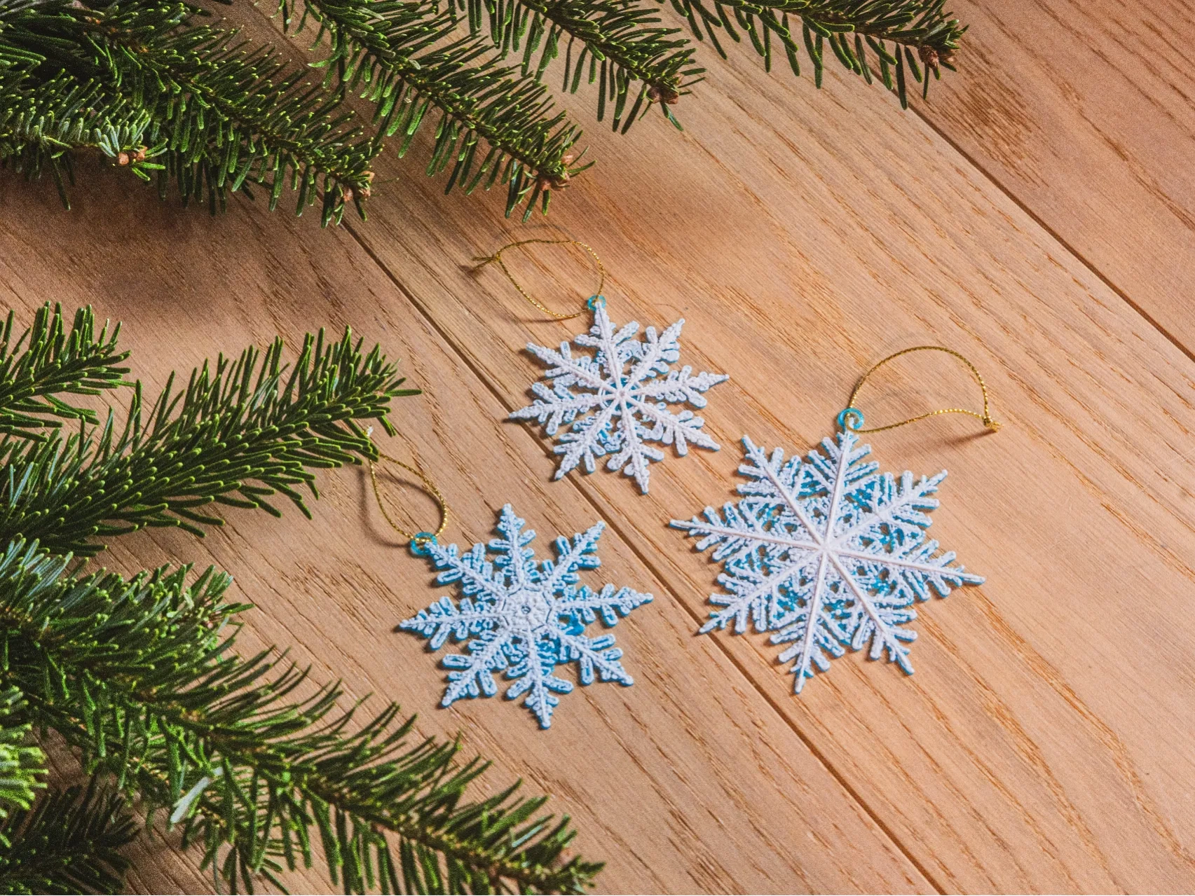 雪花装饰品 / Hueforge 来自 Jonas_H - MakerWorld