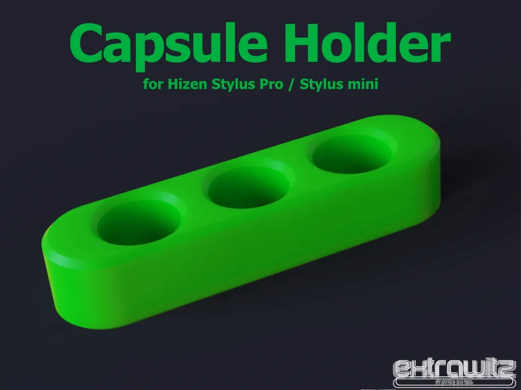 Hizen Stylus Pro 胶囊收纳盒/保护套 来自 extrawitz - MakerWorld