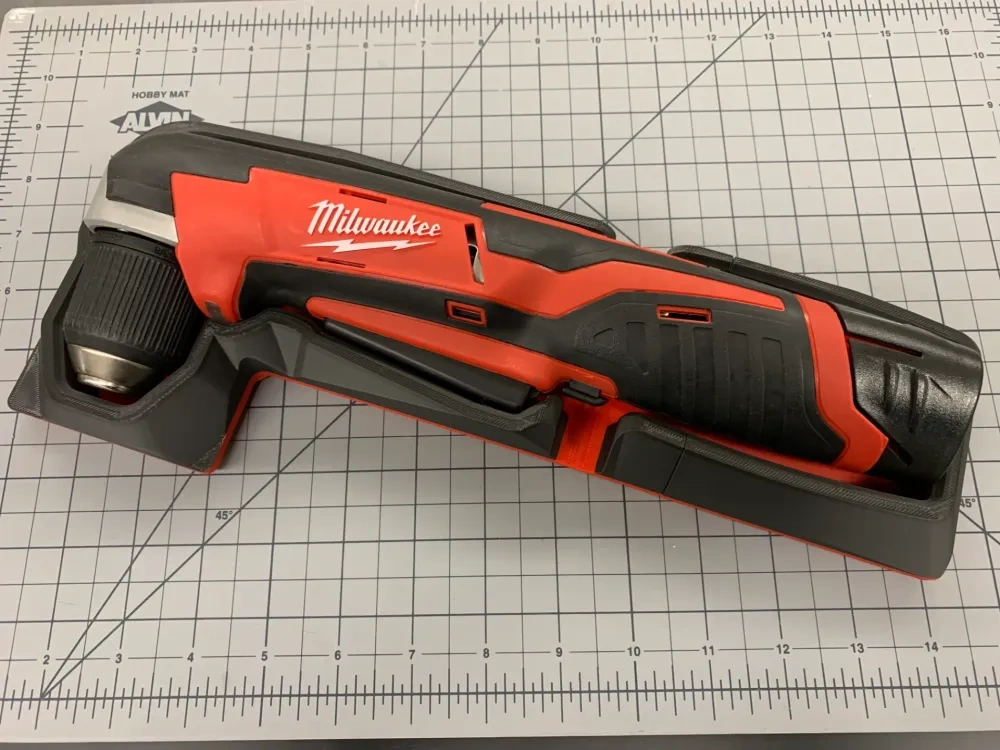 Gridfinity 阴影托盘——M12 直角钻头 2415-20 来自 AcesHighX1 - MakerWorld