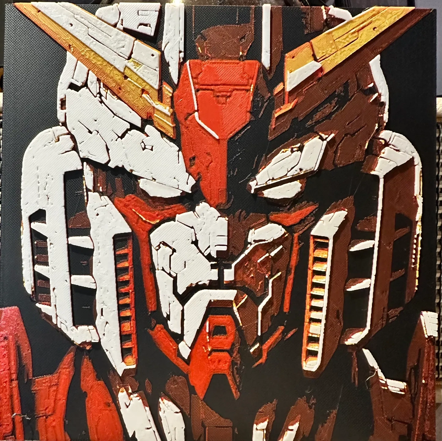 高达新模型（HueForge） 来自 Lov3d - MakerWorld