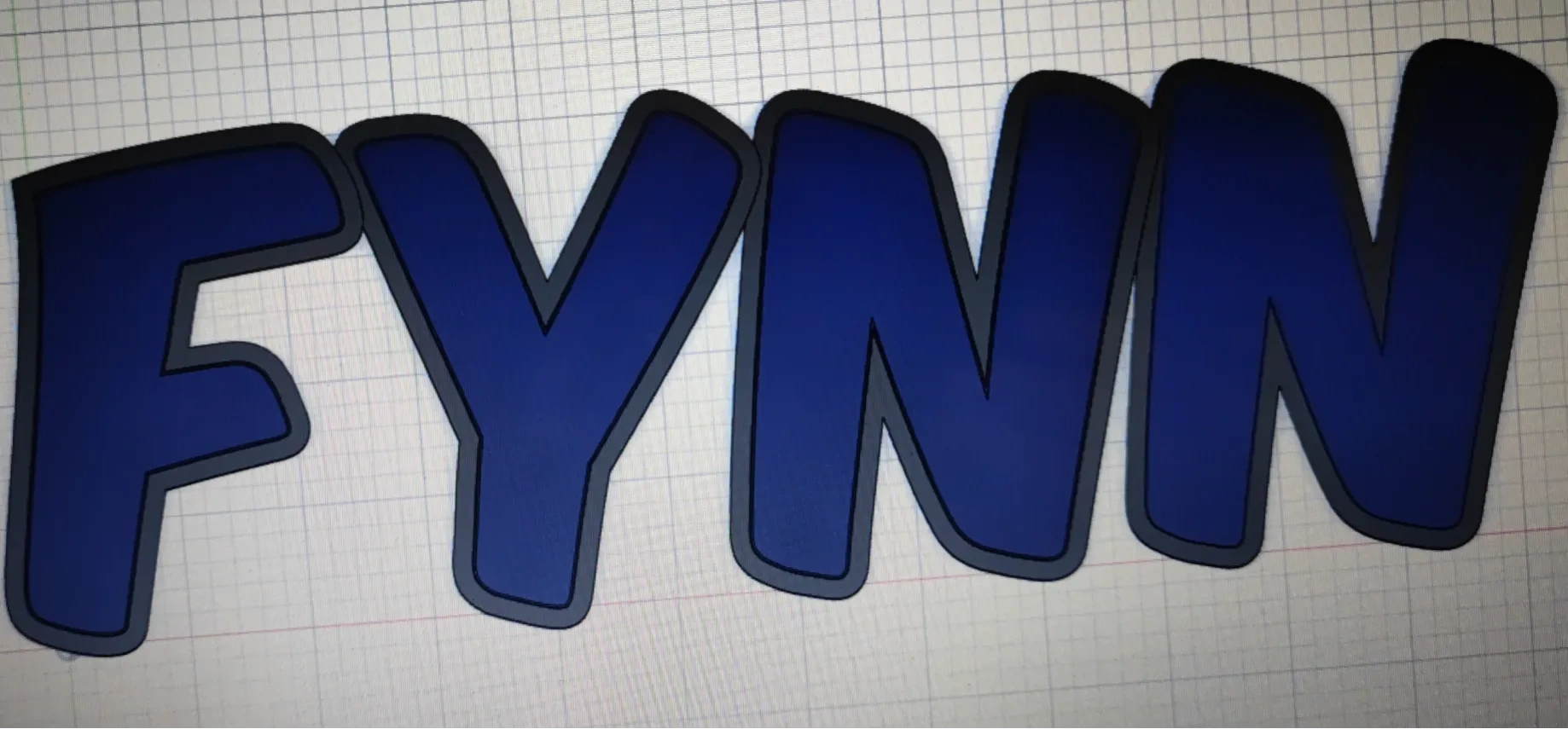 LED姓名灯“FYNN” 来自 Dennis - MakerWorld