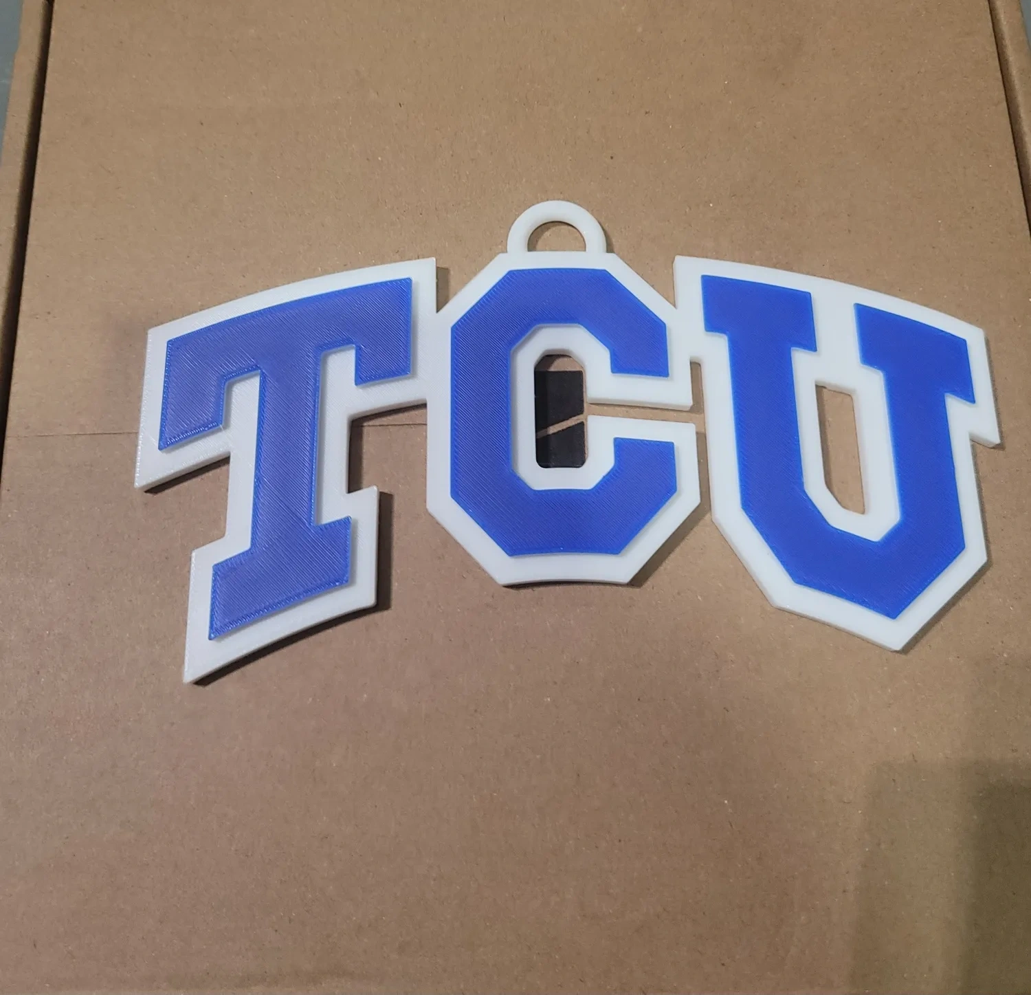 TCU 3D 标志 180mm 系列 (蓝色应该是紫色) 来自 mercadogarzas - MakerWorld