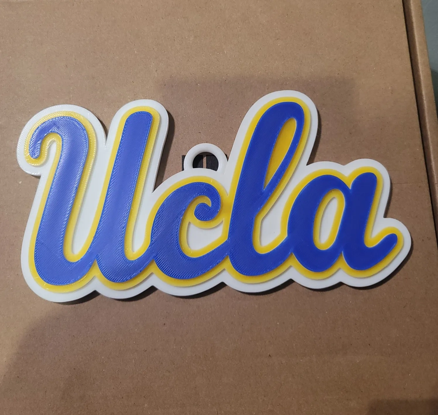 UCLA 3D 标志 180mm 系列 来自 mercadogarzas - MakerWorld