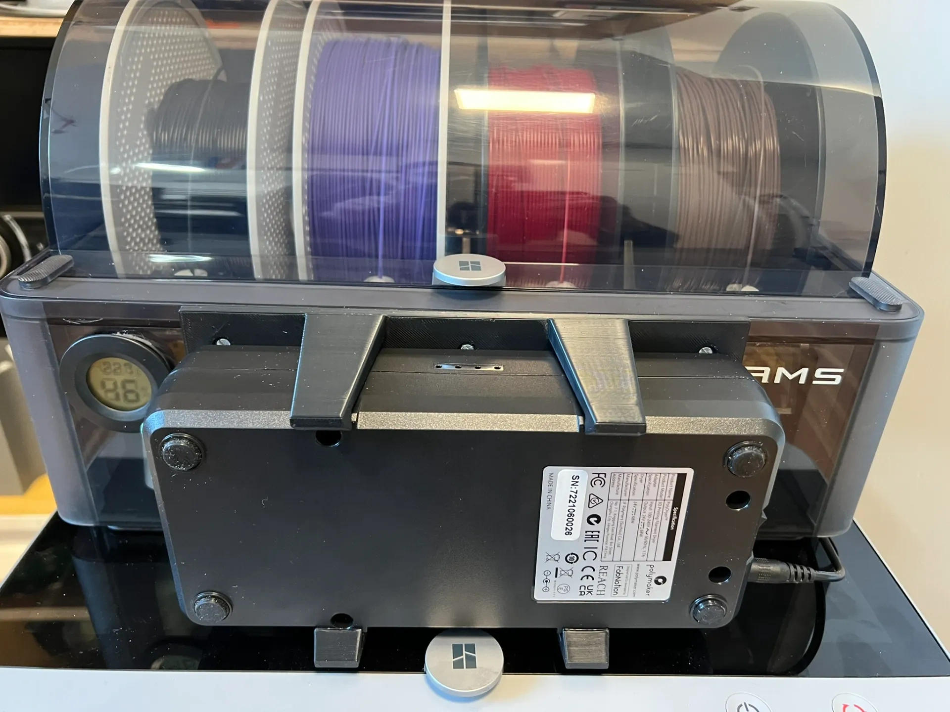 AMS主动干燥器 - Polymaker Polydryer 来自 stemei MakerWorld：免费下载 3D 模型