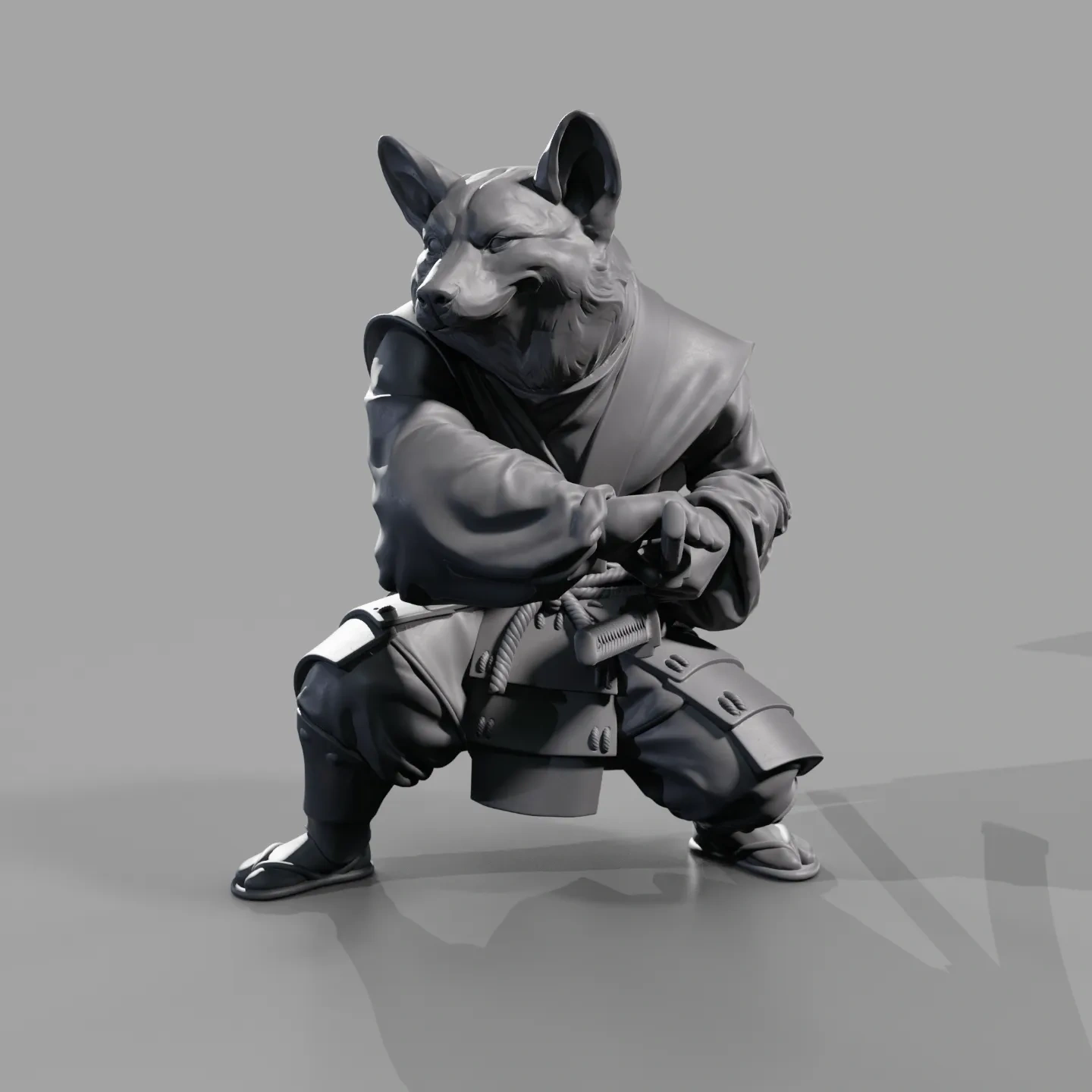 武士柯基 来自 Fenn - MakerWorld