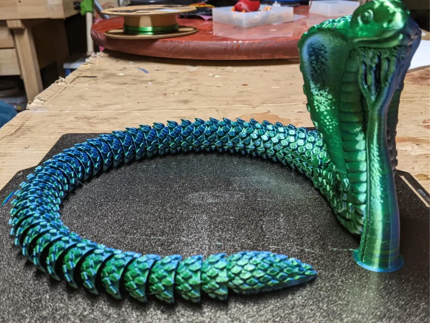 关节蛇（眼镜蛇） 来自 Uncle Cat - MakerWorld