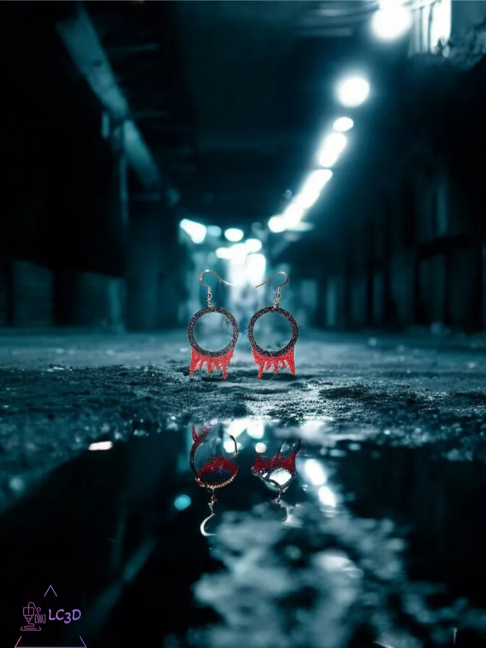 鱿鱼游戏血色耳环 来自 LC3D - MakerWorld