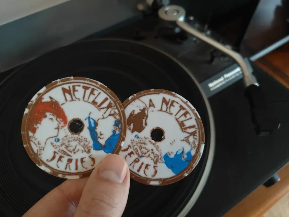 《Arcane英雄联盟》艾克和帕克“定时炸弹”黑胶唱片 来自 VlietDesign - MakerWorld