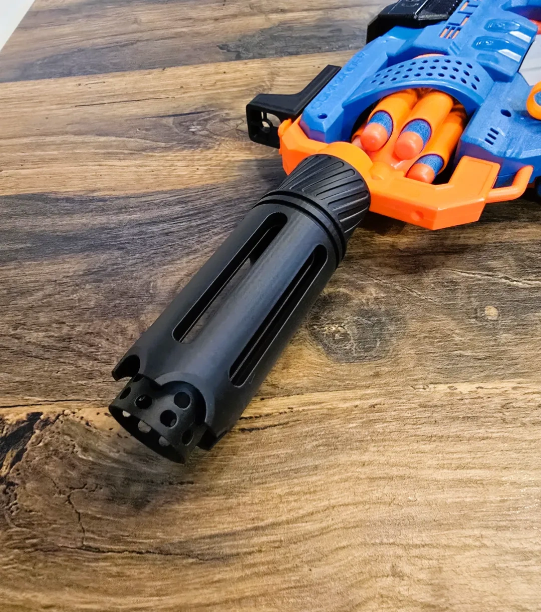 Nerf Commander Elite 2.0枪管补偿器V2 来自 Horry3 - MakerWorld