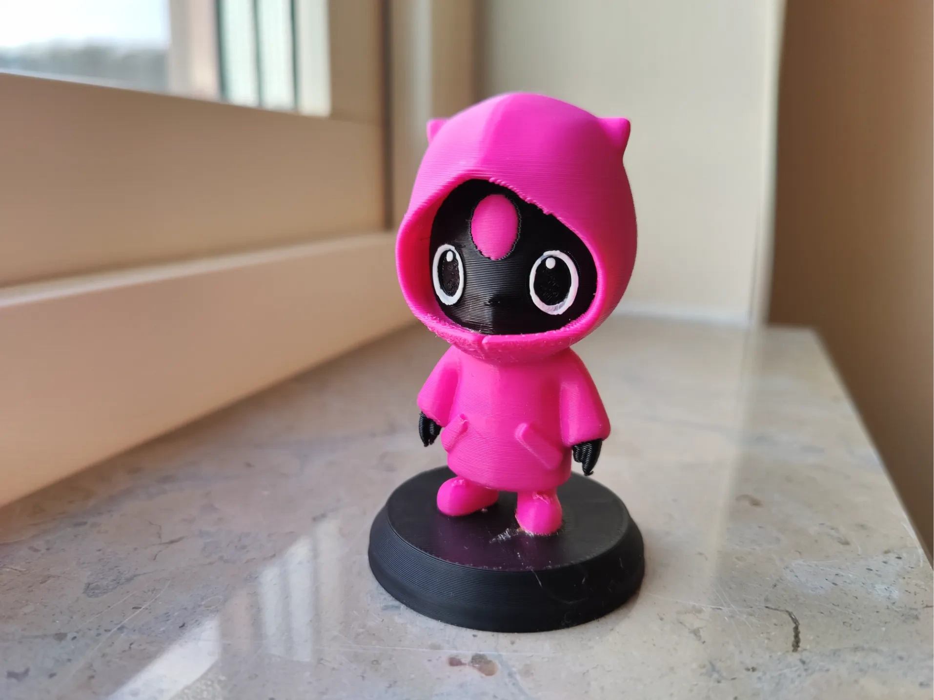 粉色连体衣生物 来自 Dan - MakerWorld