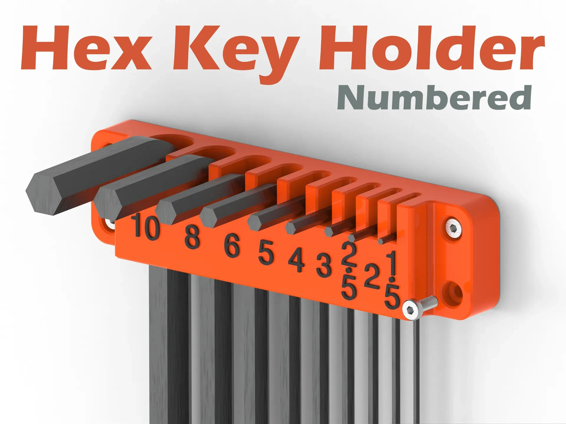 Hex Key Holder 来自 VC Design - MakerWorld