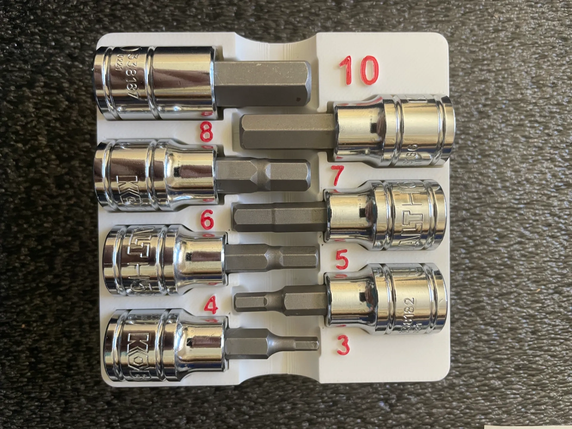 GRIDFINITY Kobalt 7/8英寸六角套筒扳手组 来自 John Hoang - MakerWorld